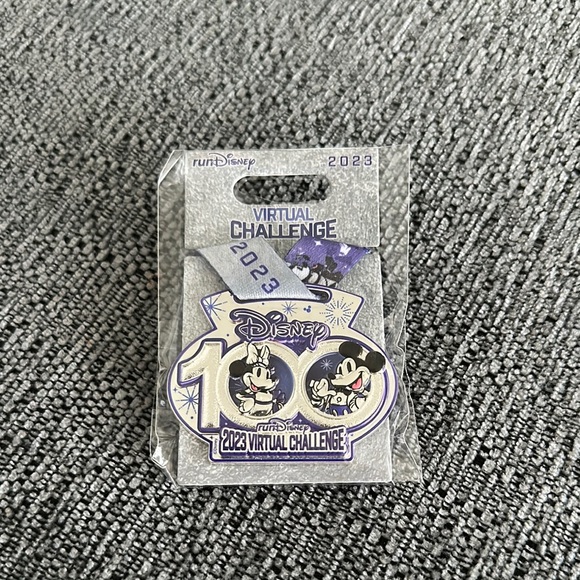 Disney | Other | Disney 223 Virtual Challenge Pin With Purple Accents ...